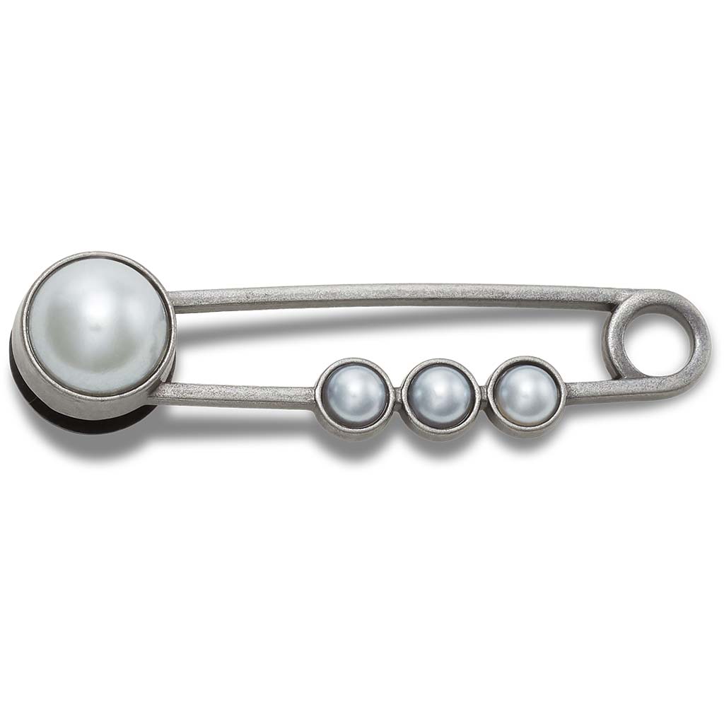 Jibbitz Pearl Safety Pin