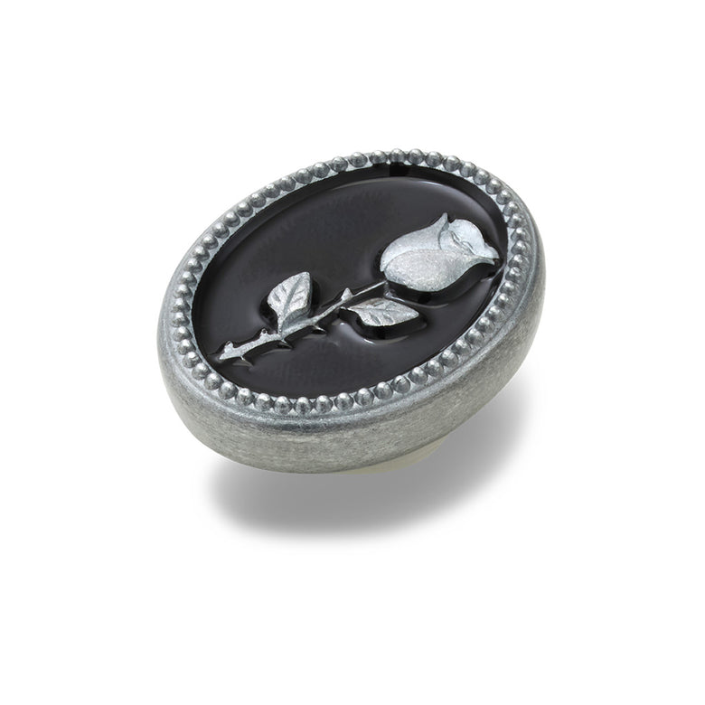 Jibbitz™ Silver Rose Emblem – Crocs México