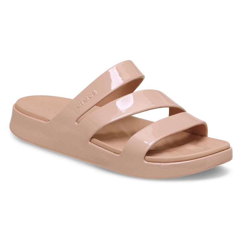 Women's Getaway Patent Strappy Charol | Crocs México