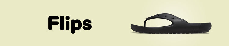 Flips: comodidad en cada paso | Crocs México